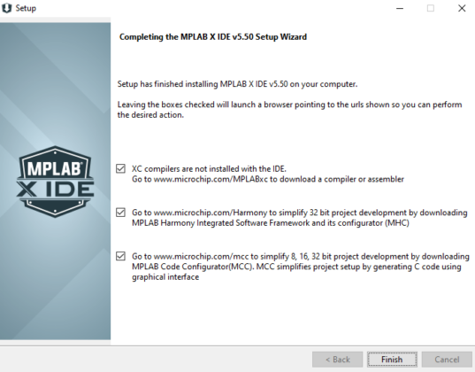 Instalación de MPLAB X IDE y compilador XC8 - UNIT Electronics