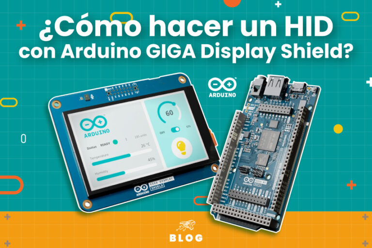 ¿Cómo hacer un HID con Arduino GIGA Display Shield? - UNIT Electronics