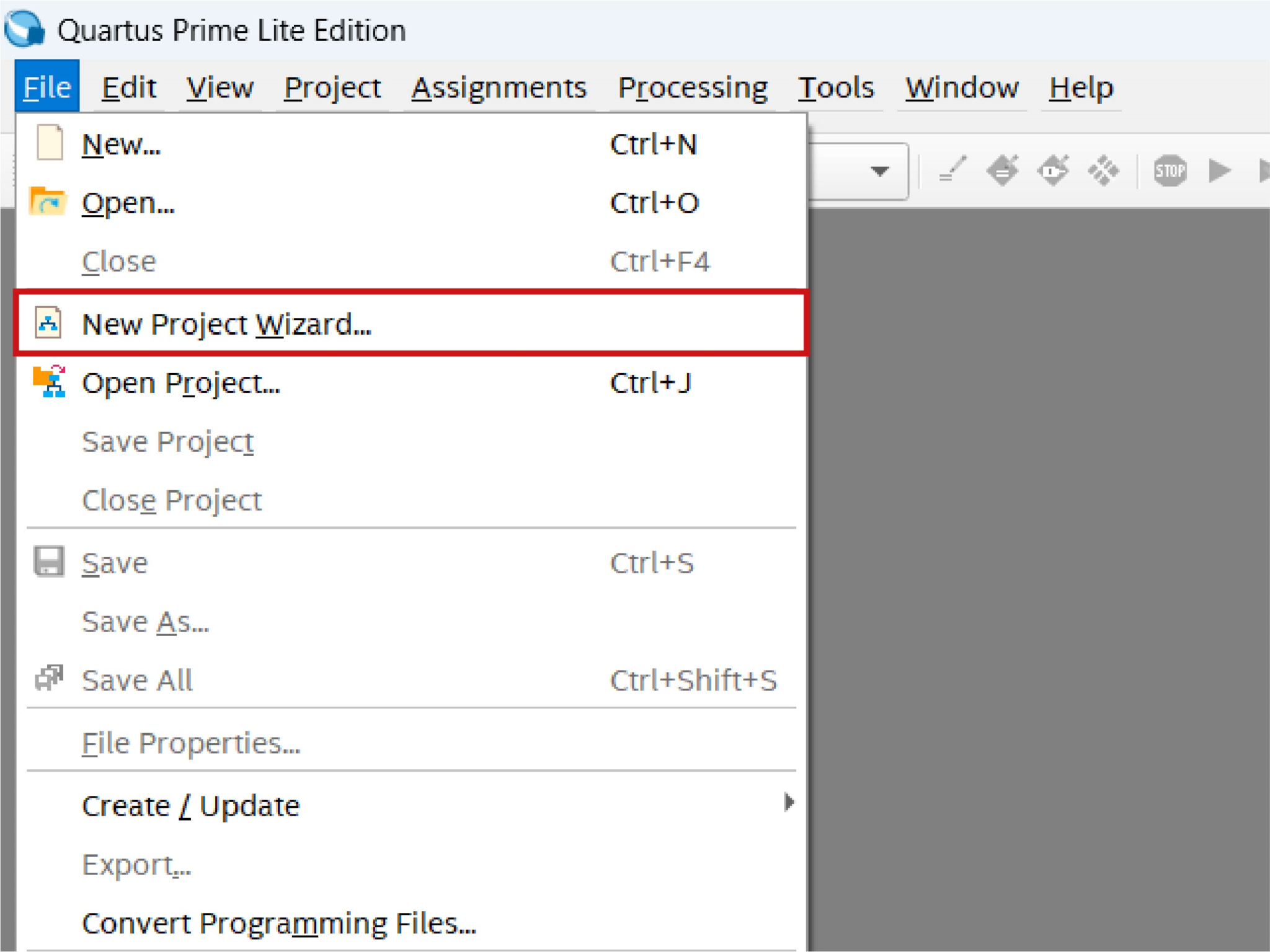 Guía de instalación de Quartus para Altera IV Cyclone